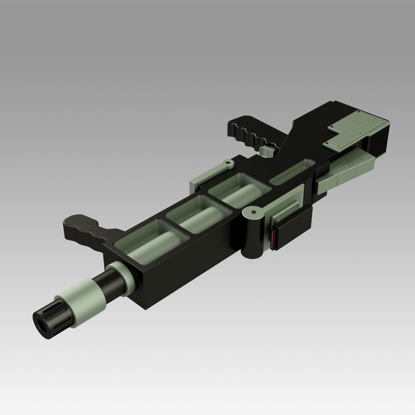 Файл STL Star Trek Enterprise Alien Containment Flamethrower Extinction ...