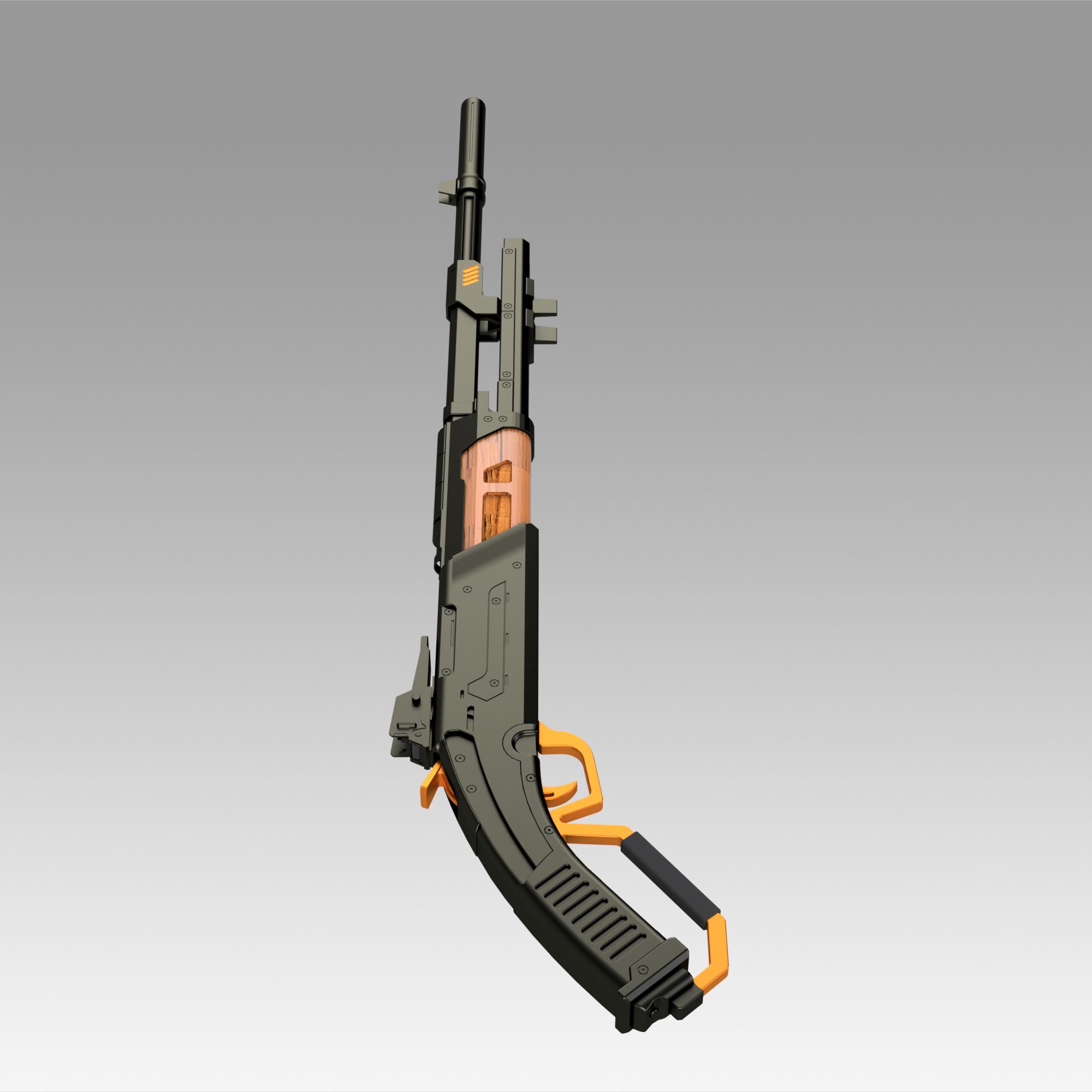 STL file Apex Legends 30-30 Repeater lever action Assault 🎲 (OBJ)・3D ...