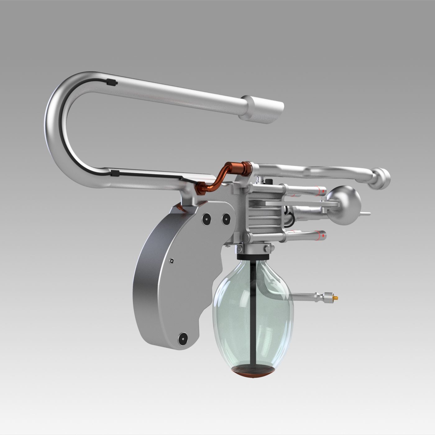 STL file Reverberating Carbonizer with Mutate Capacity - MIB Weapon 🔫 ...