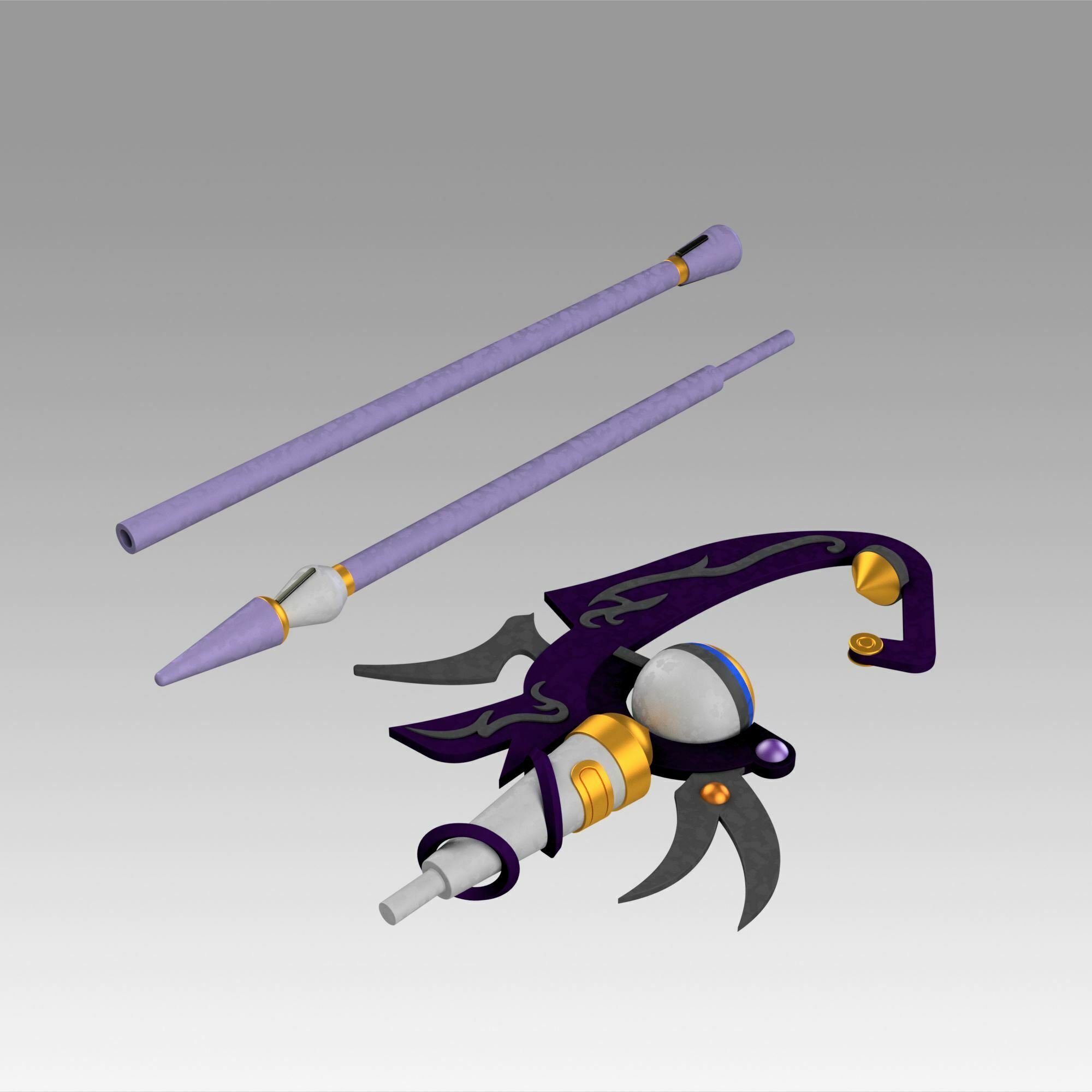 🥶 The Legend of Heroes Trails of Cold Steel Emma Millstein Staves・ STL ...