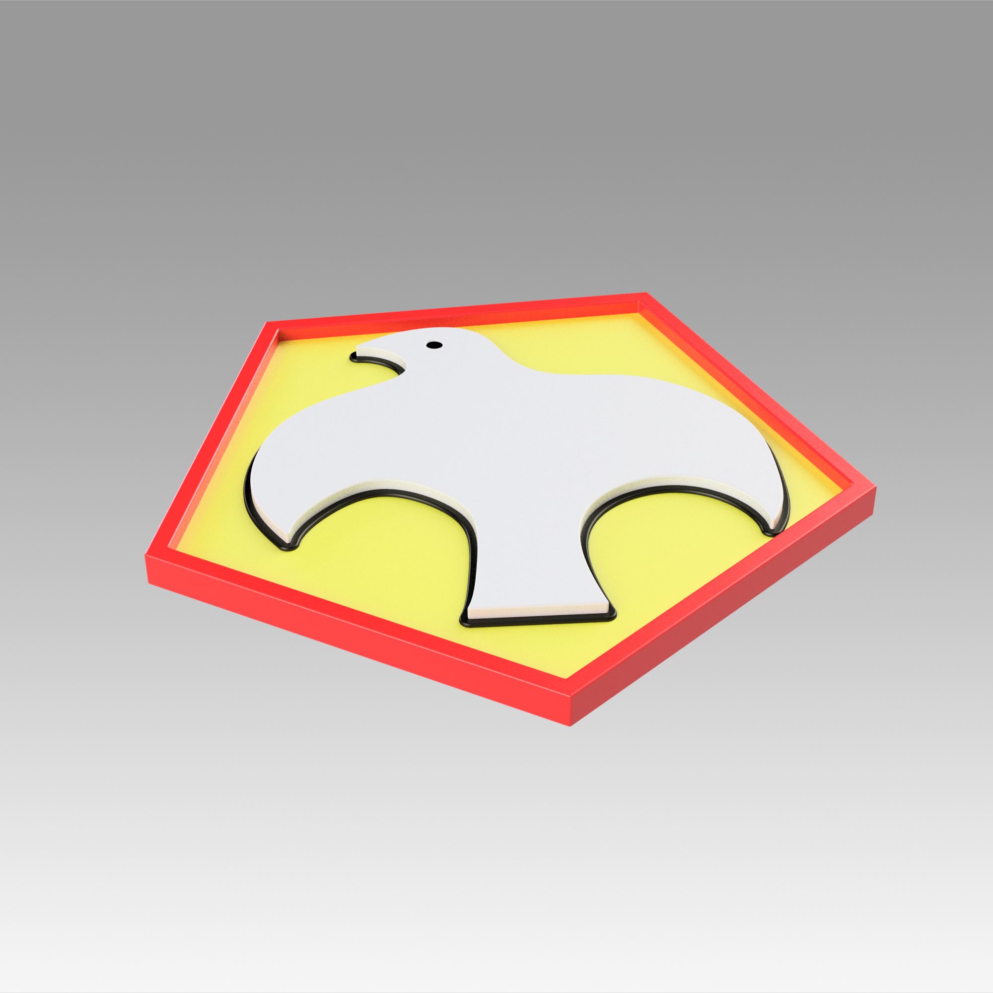 STL file Peacemaker logo Emblem 🎬 (OBJ)・3D printer design to download・Cults