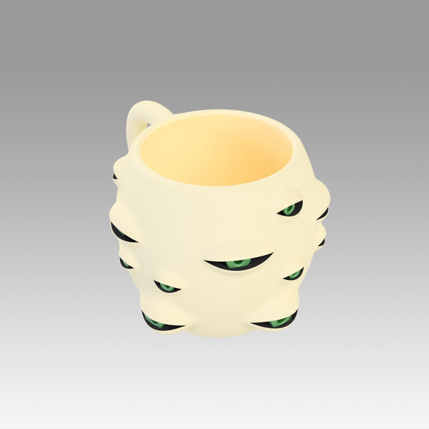 STL file Eye cup 👁️ (OBJ)・3D printer model to download・Cults