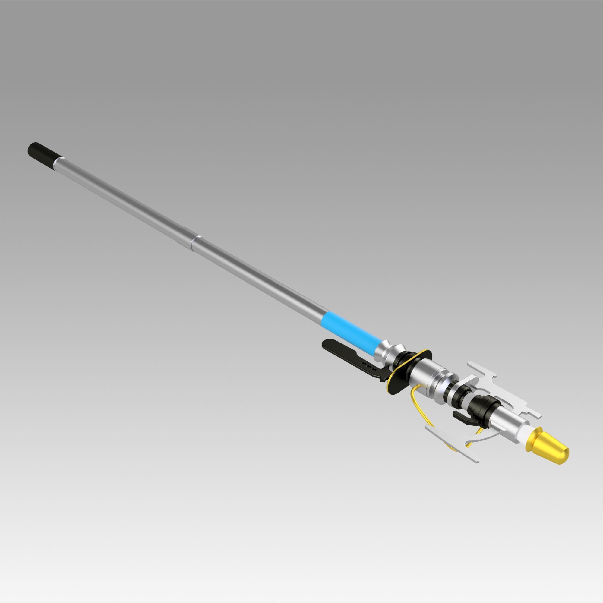 Archivo STL Réplica del Arknights Purestream Cosplay Weapon 🔫 (OBJ ...