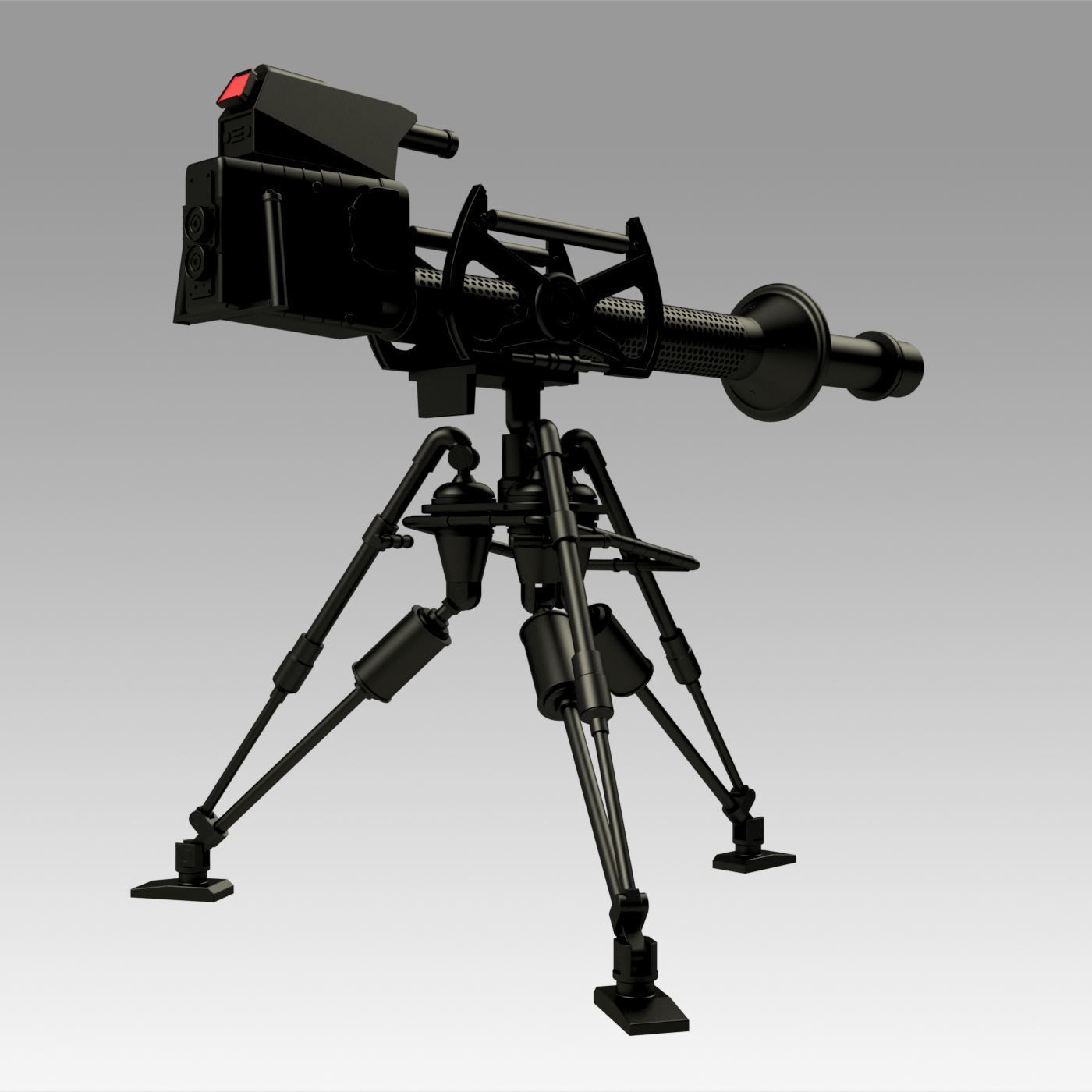 ⭐ E-WEB heavy repeating Blaster - Star Wars Weapons・ STL File for ・Cults