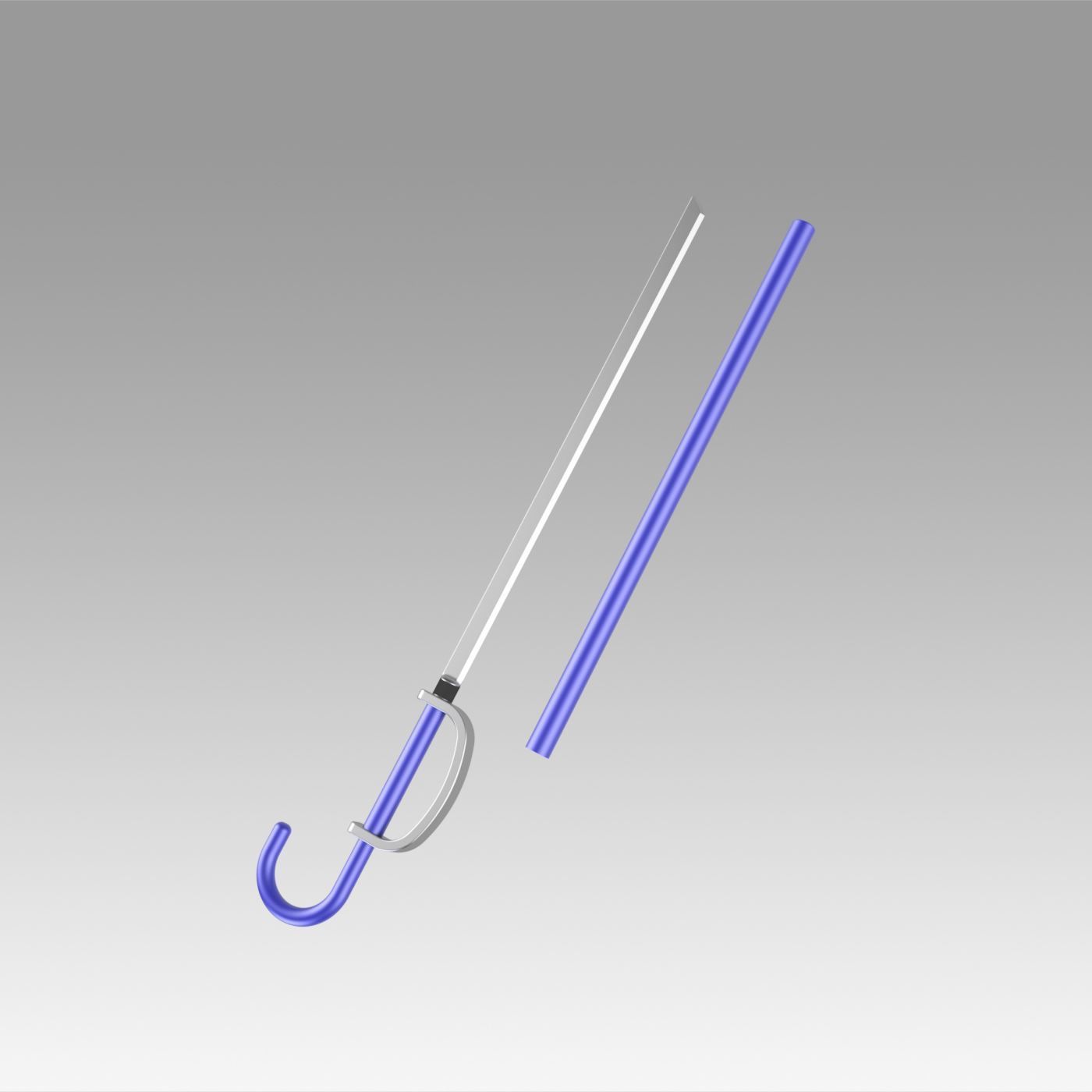 STL file One Piece Brook Burukku Cosplay Weapon 🔫 (OBJ)・3D printable ...