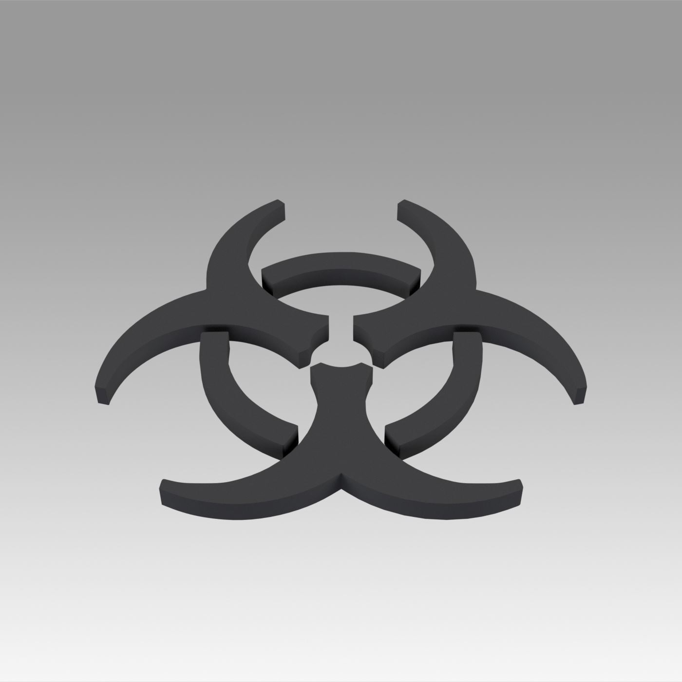 ☣️ Biohazard symbol Signs・ STL File for ・Cults