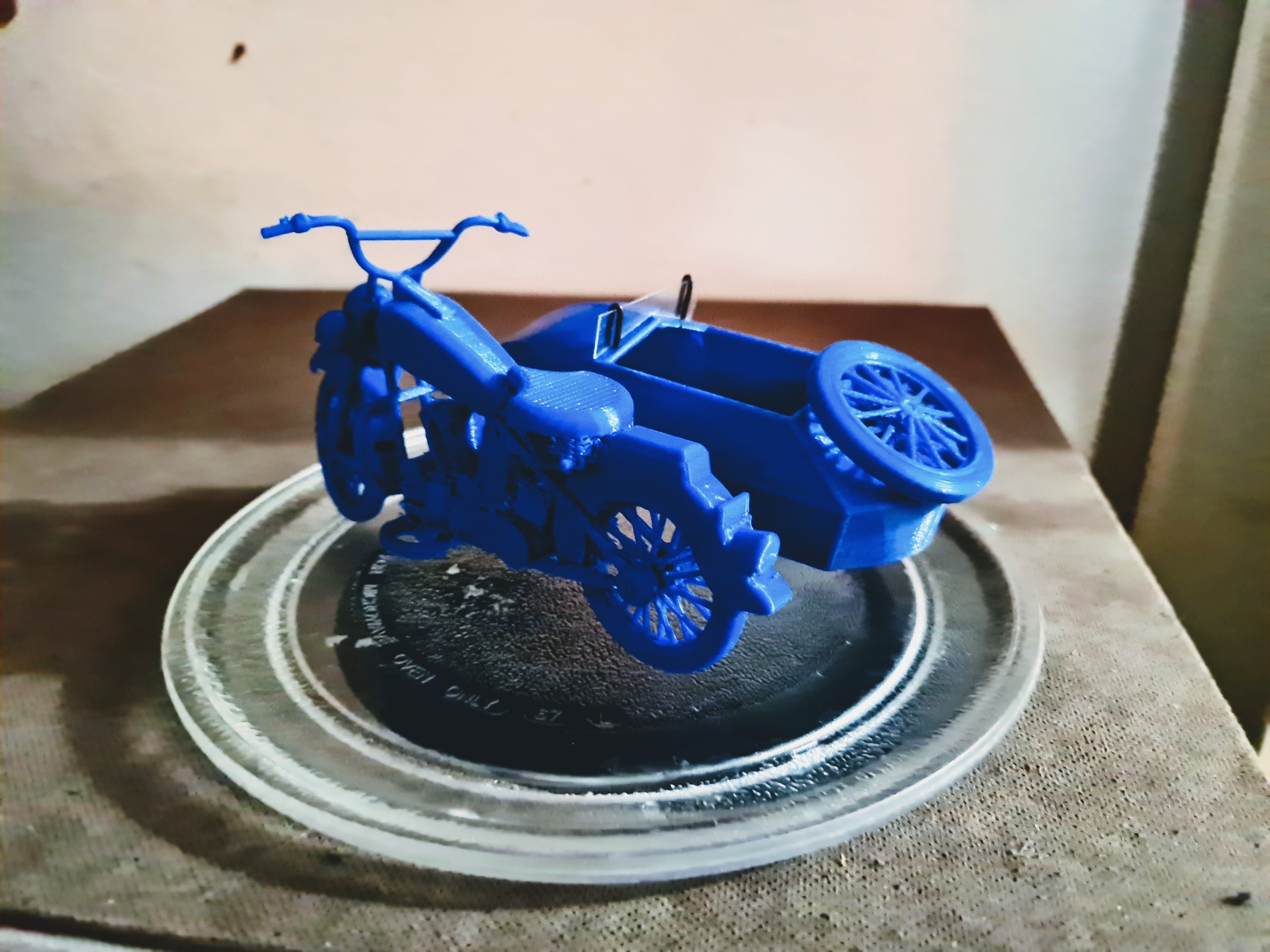 STL file motorbike with sidecar 🏛️ ・3D printer model to download・Cults