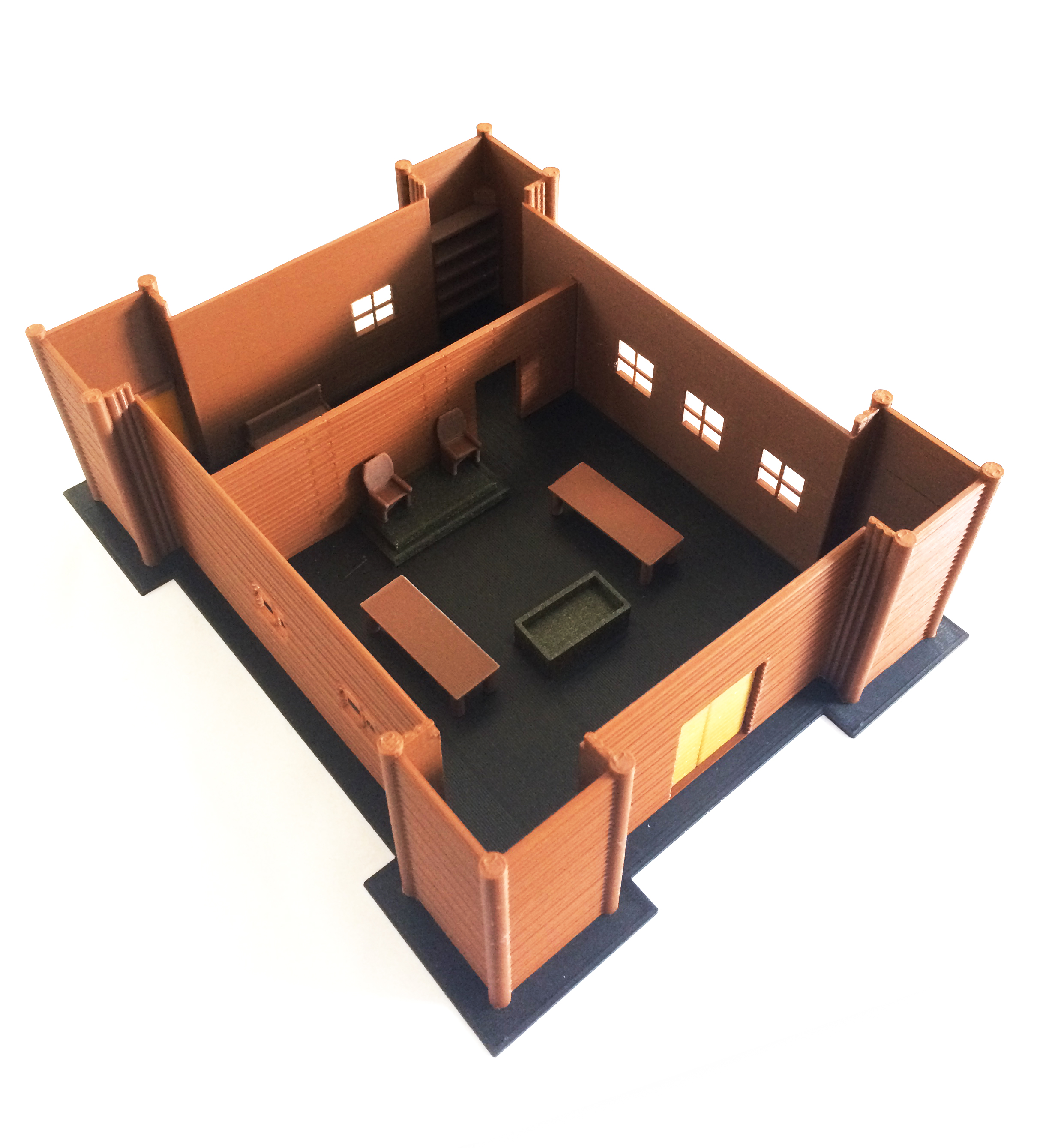 OBJ file Commander's house 🏠・Model to download and 3D print・Cults