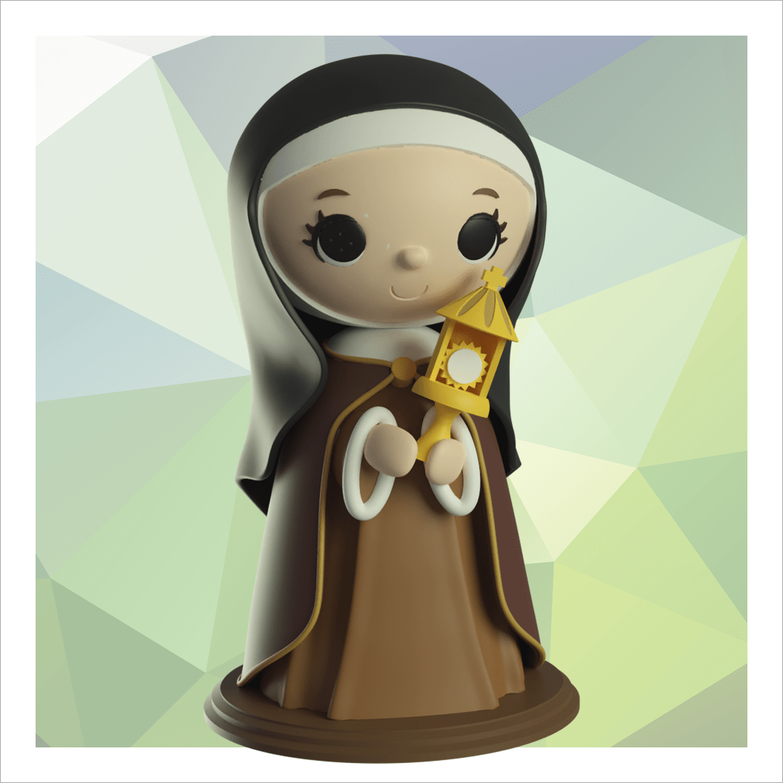 STL file Saint Clare 🎨 ・3D printable model to download・Cults