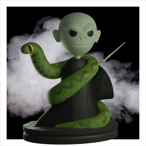 Файл STL Voldemort 👽 ・3D-печать дизайна для загрузки・Cults