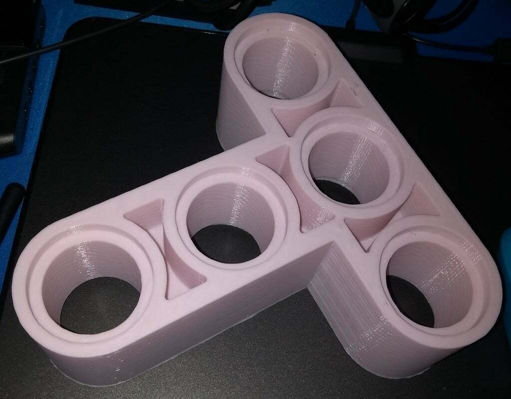 Free STL file Technic Beam 3 x 3 T-shaped 🎨 ・Model to download and 3D ...