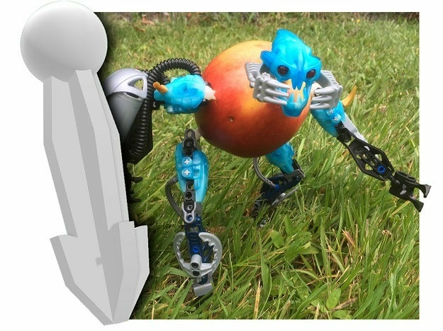 Free STL file Bionicle to Fruit Adapter 🏗 ・Model to download and 3D ...