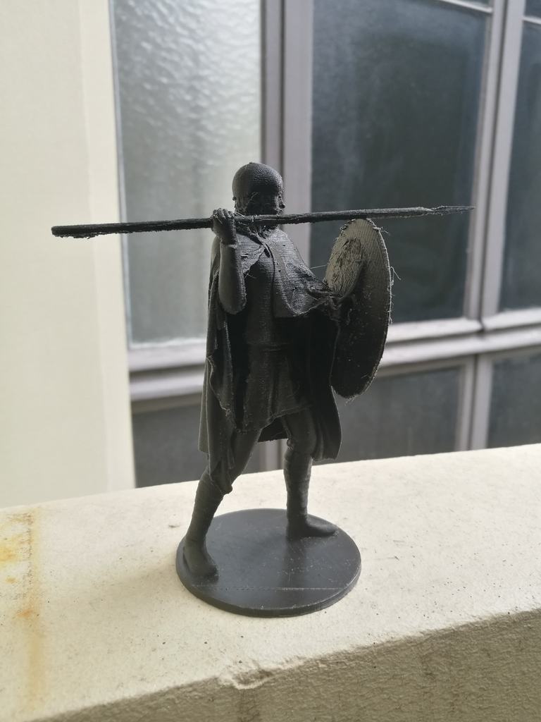 👫 Viking Spearman・Free OBJ File for ・Cults