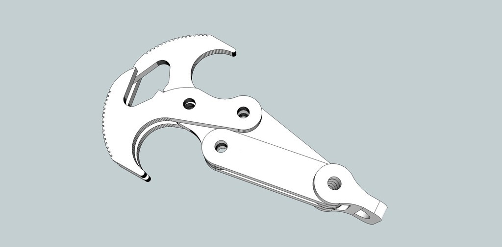 🪝 Gravitational hook・Free STL File for ・Cults