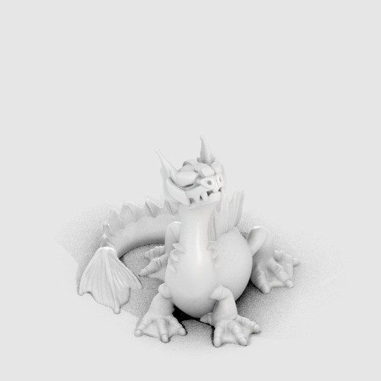 Free STL file Aquaticus the Water Dragon 🚰 ・3D printable design to ...