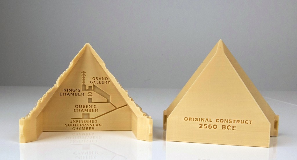 🇪🇬 The Great Pyramid of Giza・Free STL File for ・Cults