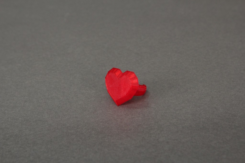 Free STL file Heart Ring 💜 ・Object to download and to 3D print・Cults