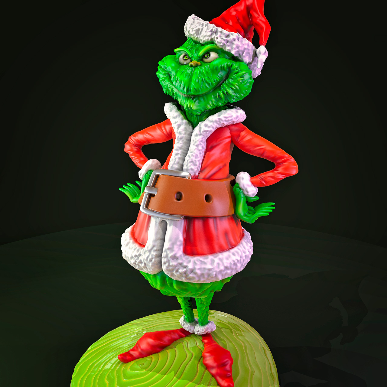 🎬 the Grinch・ 3D File for 3D printing・Cults