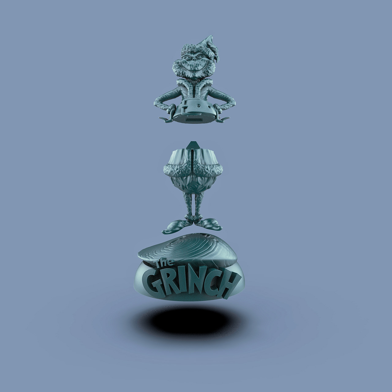 🎬 the Grinch・ 3D File for 3D printing・Cults