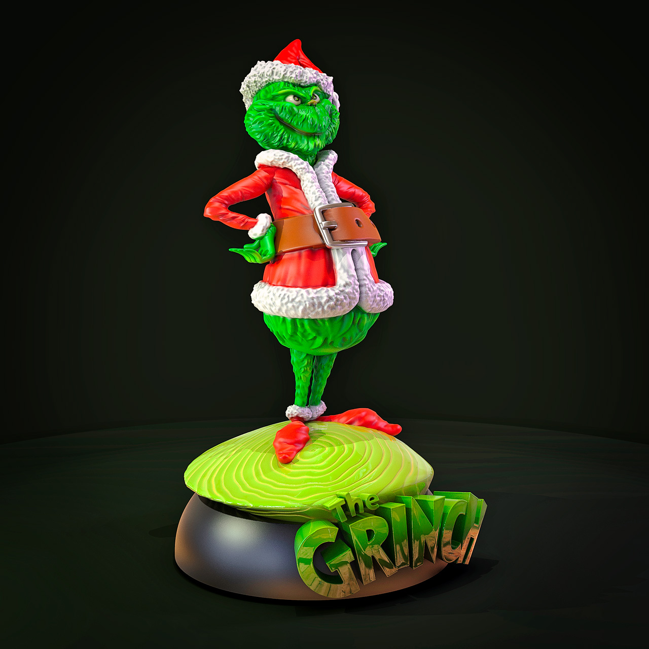 🎬 the Grinch・ 3D File for 3D printing・Cults