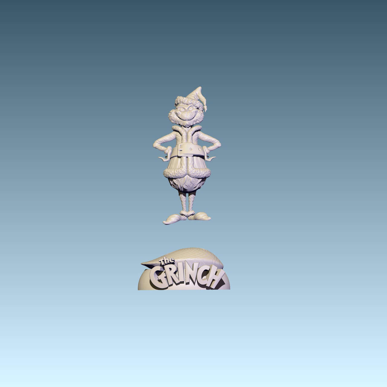 🎬 the Grinch・ 3D File for 3D printing・Cults