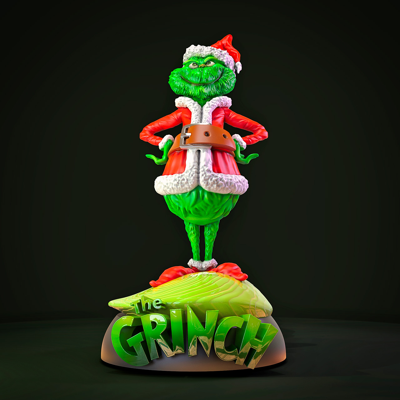 🎬 the Grinch・ 3D File for 3D printing・Cults