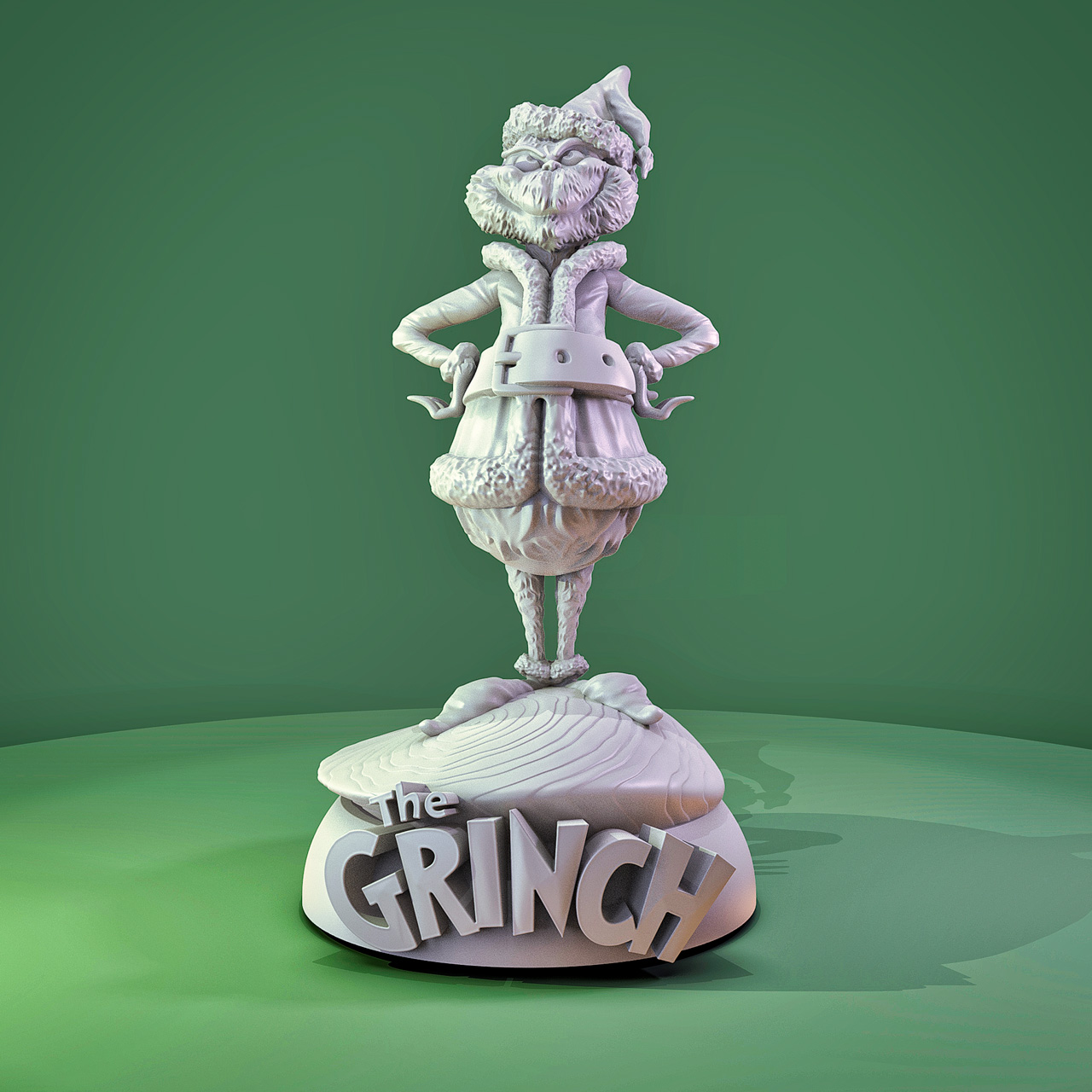 🎬 the Grinch・ 3D File for 3D printing・Cults