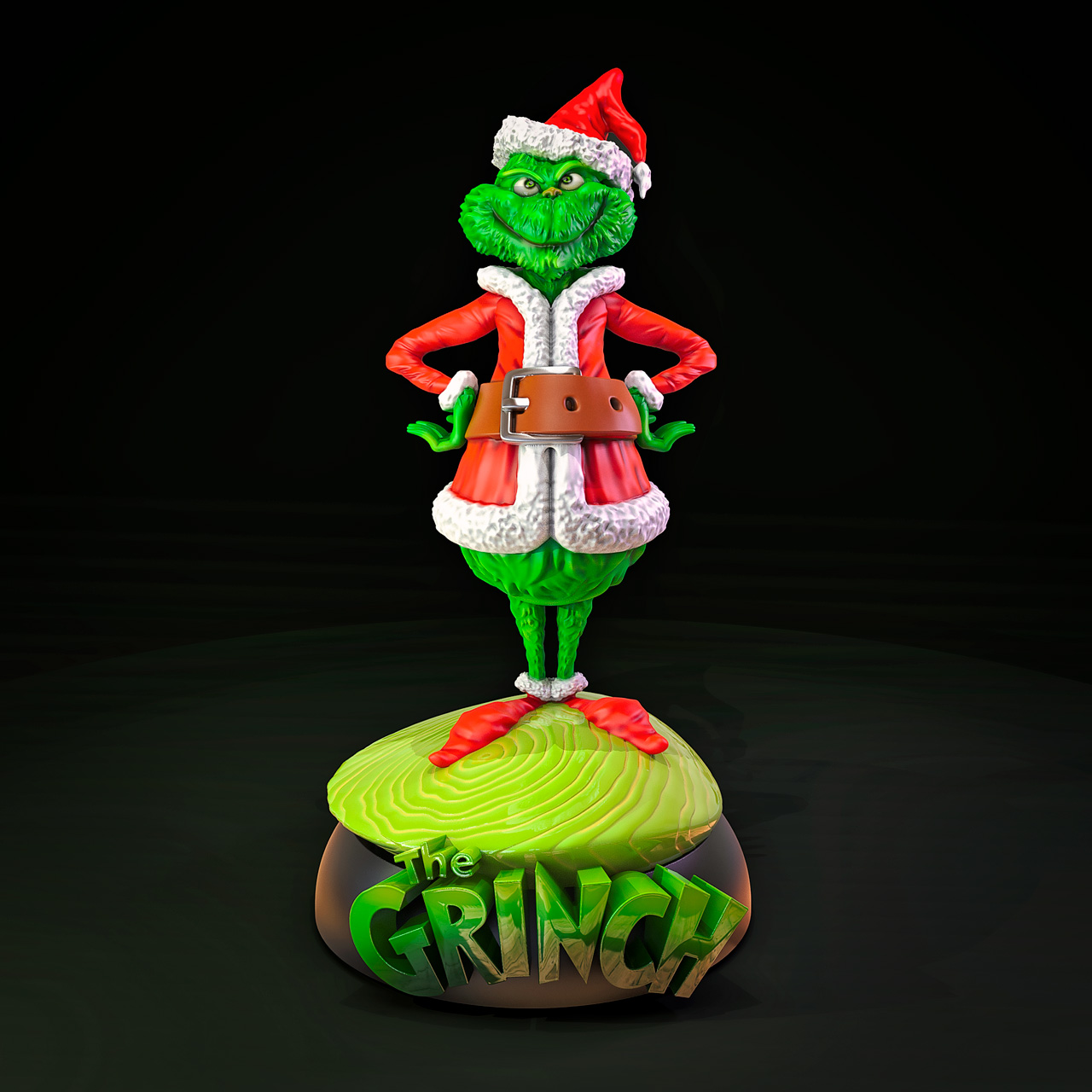 🎬 the Grinch・ 3D File for 3D printing・Cults