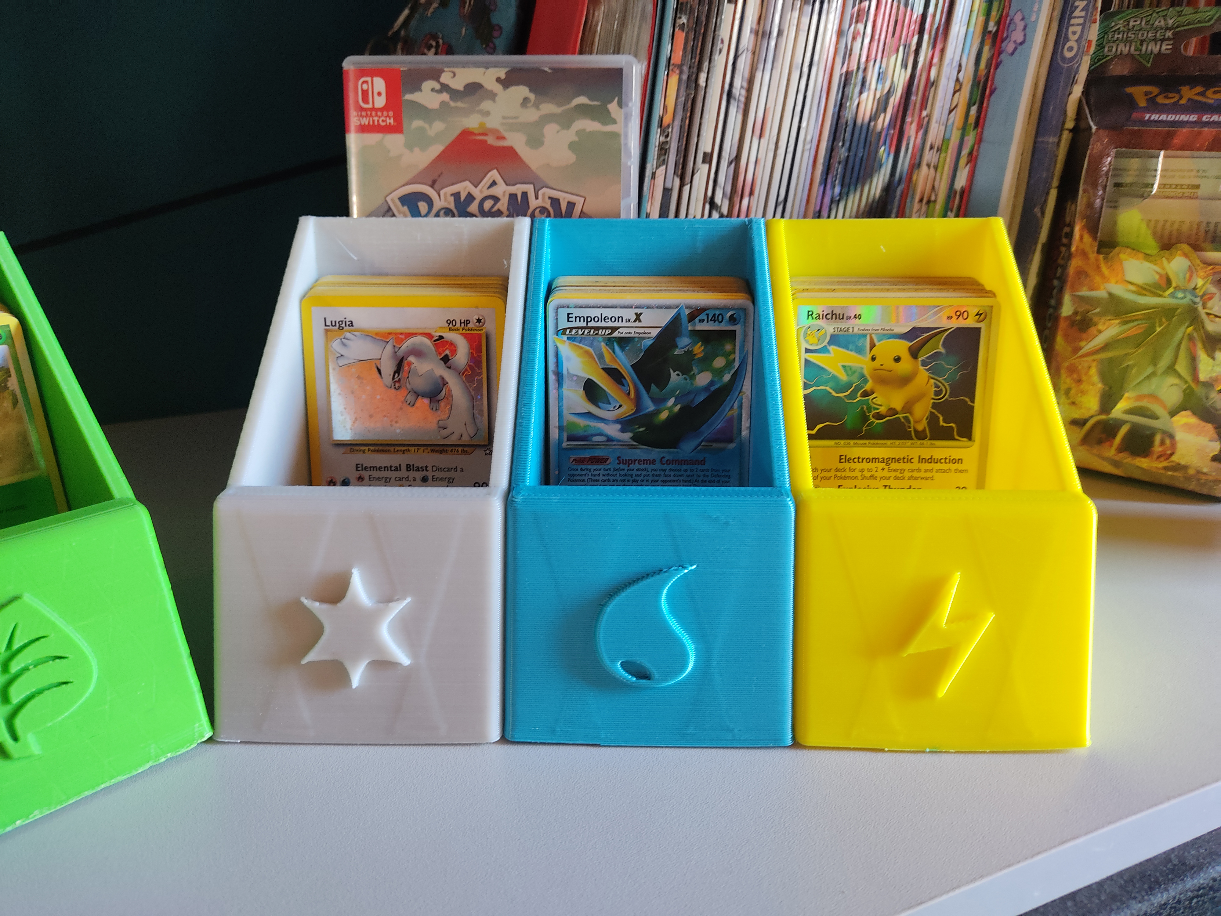 STL file Pokemon Cards Storage Box TCG Set 2 🐉 ・3D printer design to ...