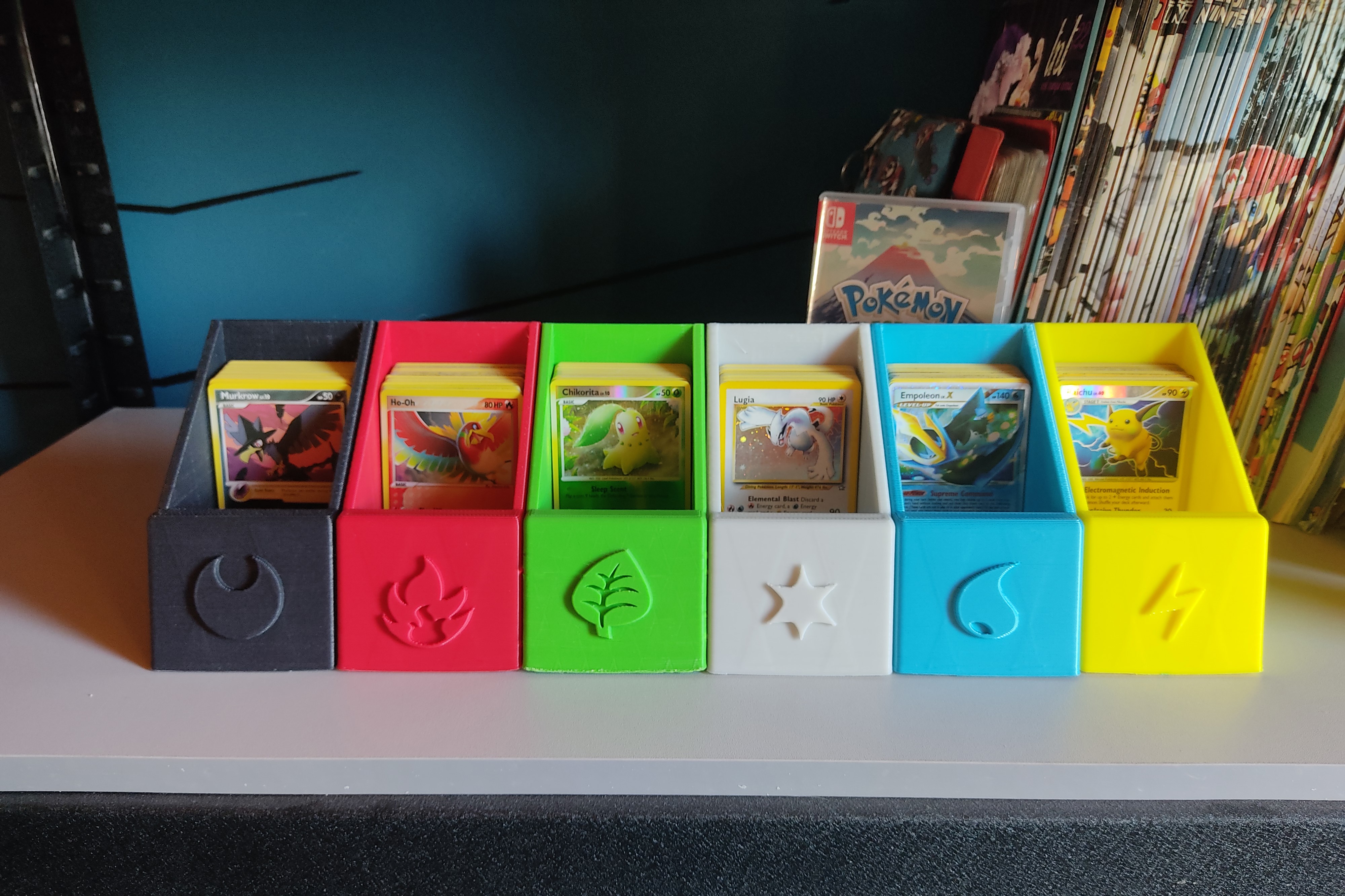 STL file Pokemon Cards Storage Box TCG Set 2 🐉 ・3D printer design to ...