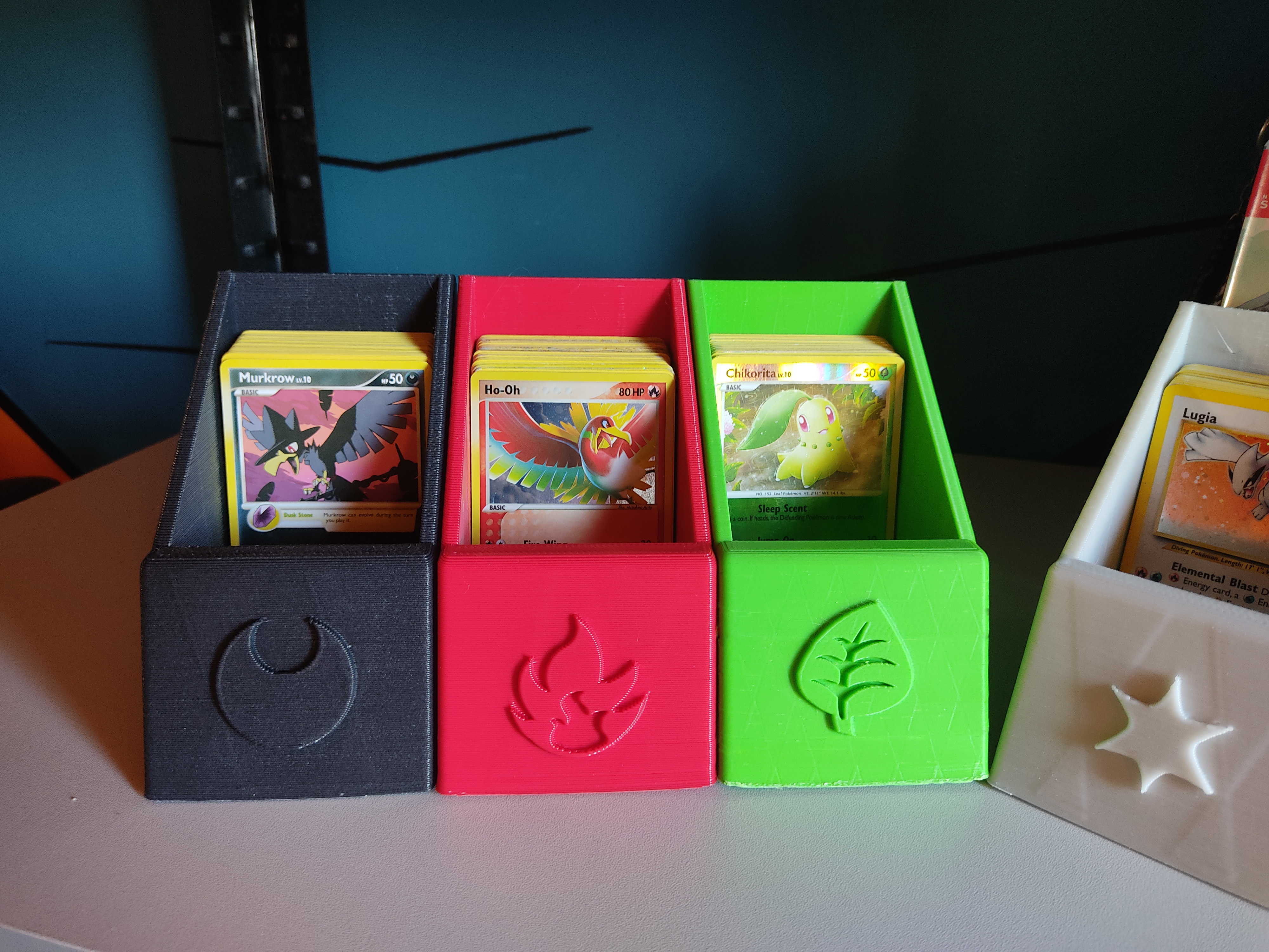 🐉 Pokemon Cards Storage Box TCG Set 1・ STL File for 3D printing・Cults