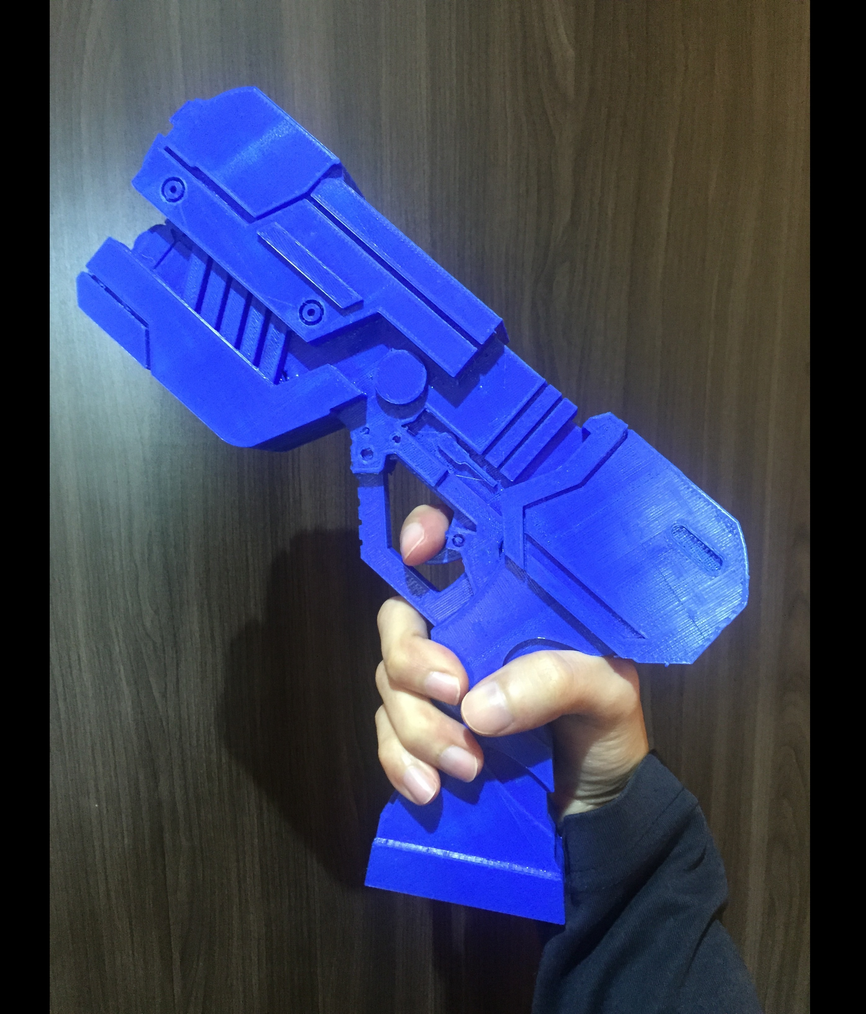 🔫 3D Printed Samus Aran's Paralyzer Gun, Metroid・Free STL File for ・Cults