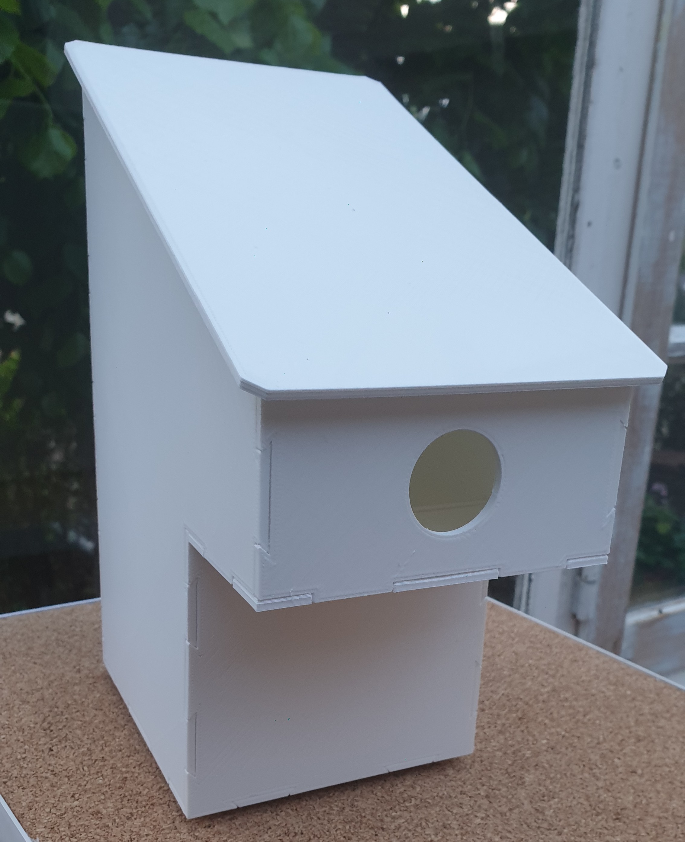 3D print Nesting box for birds • made with CR10-S・Cults
