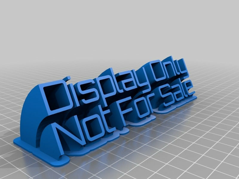 Free STL file Display Only/Not For Sale 🏢 ・3D print design to download ...