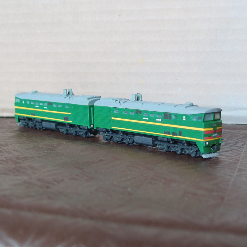 Free 3D file 2TE10M diesel locomotive 1:100 🚂 ・3D printing template to ...