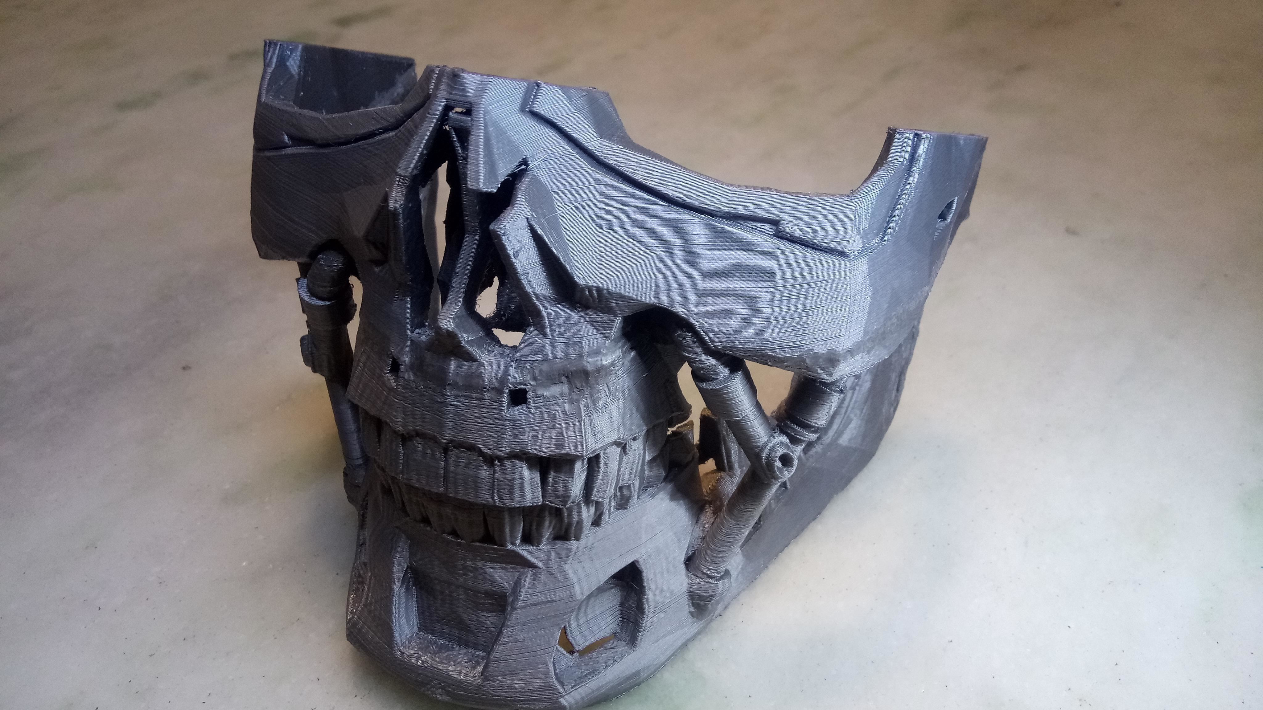 😷 T-800 Mask・ STL File for ・Cults