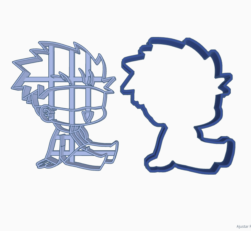 Archivo STL SATORU GOJO 2 COOKIE CUTTER JUJUTSU KAISEN 🍪 ・Idea de ...