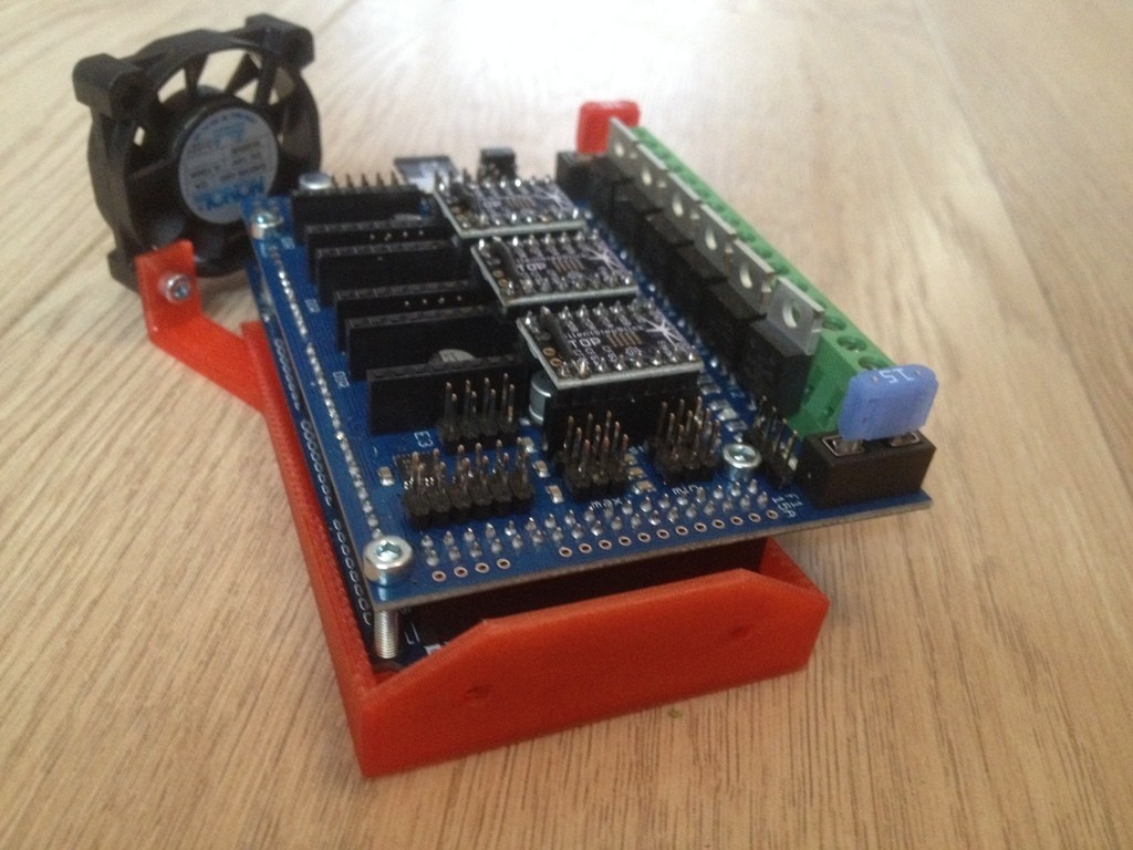 Free STL file Mounting Plate Arduino Due + RADDS for Kossel 2020 🔧 ...