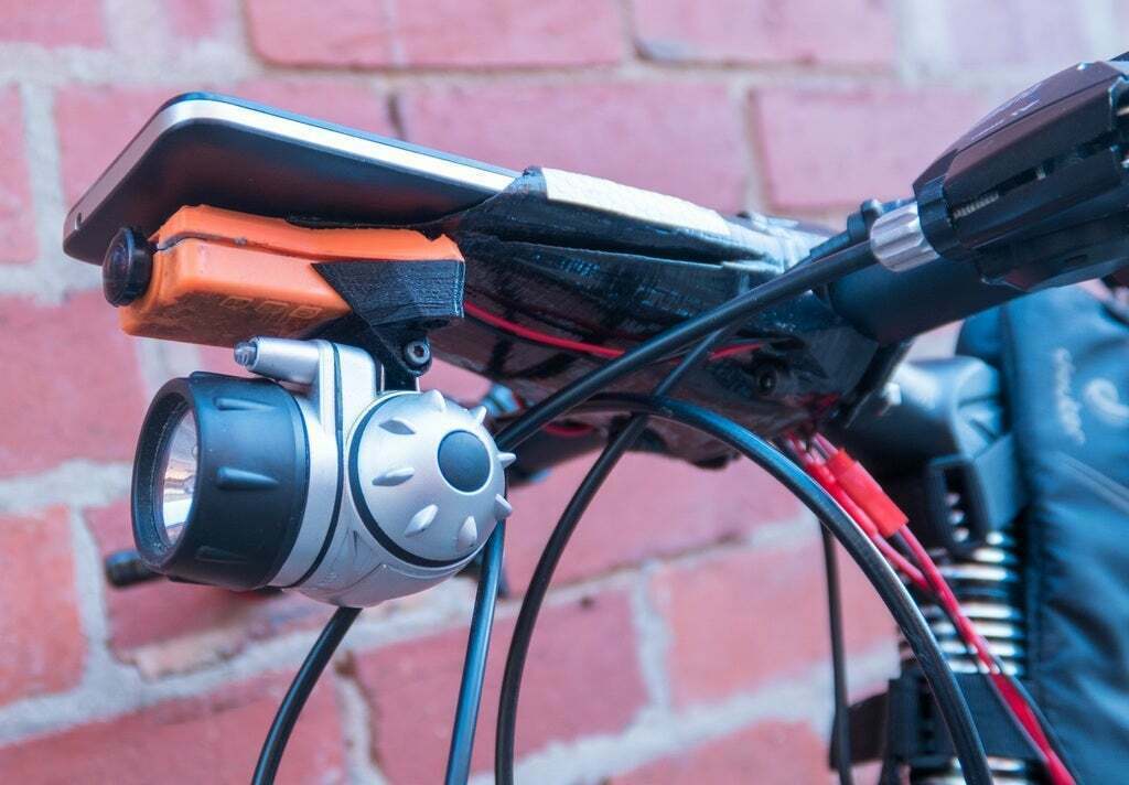 Free STL file Phone Heads Up Display, camera and light mount. 📞 (OBJ ...