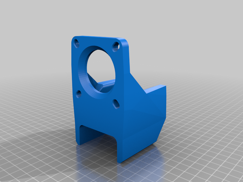 Free STL file Reinforced PrintNC Nema23 / Nema24 XY motor mount 🔧 ・3D ...