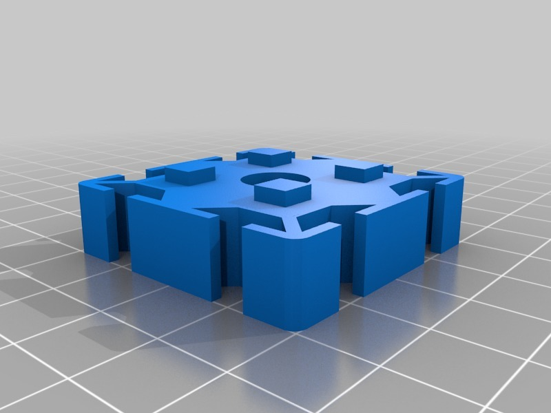 🕳️ 4040 extrusion profile solid with 10mm hole and connectors・Free 3D ...