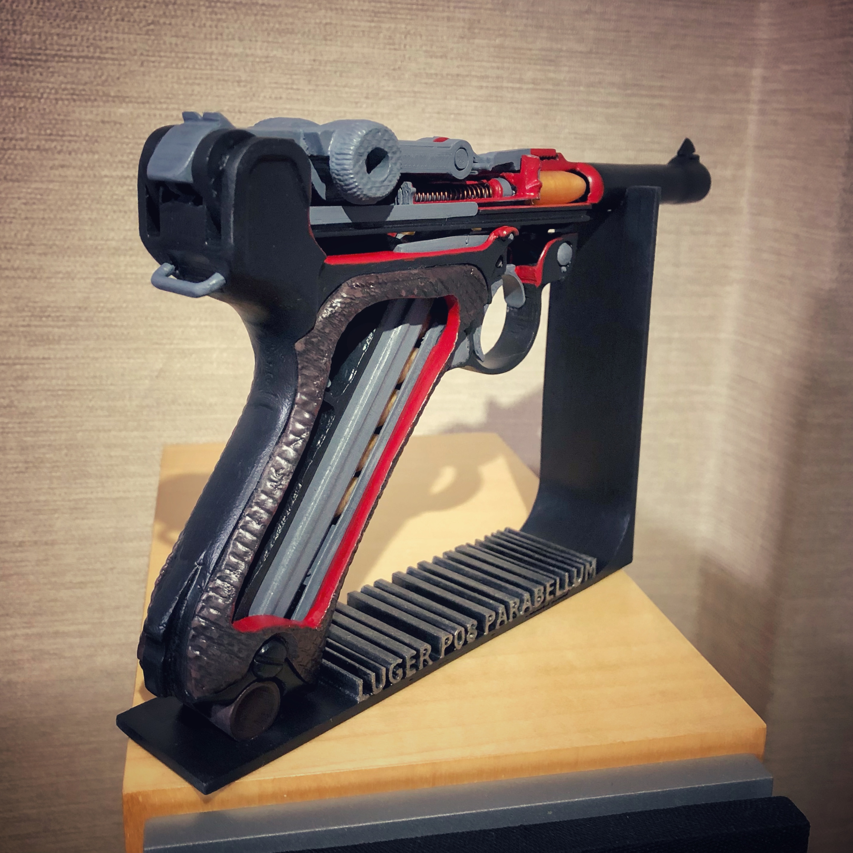 3D file Luger P08 "Parabellum". 🔫 ・3D print design to download・Cults