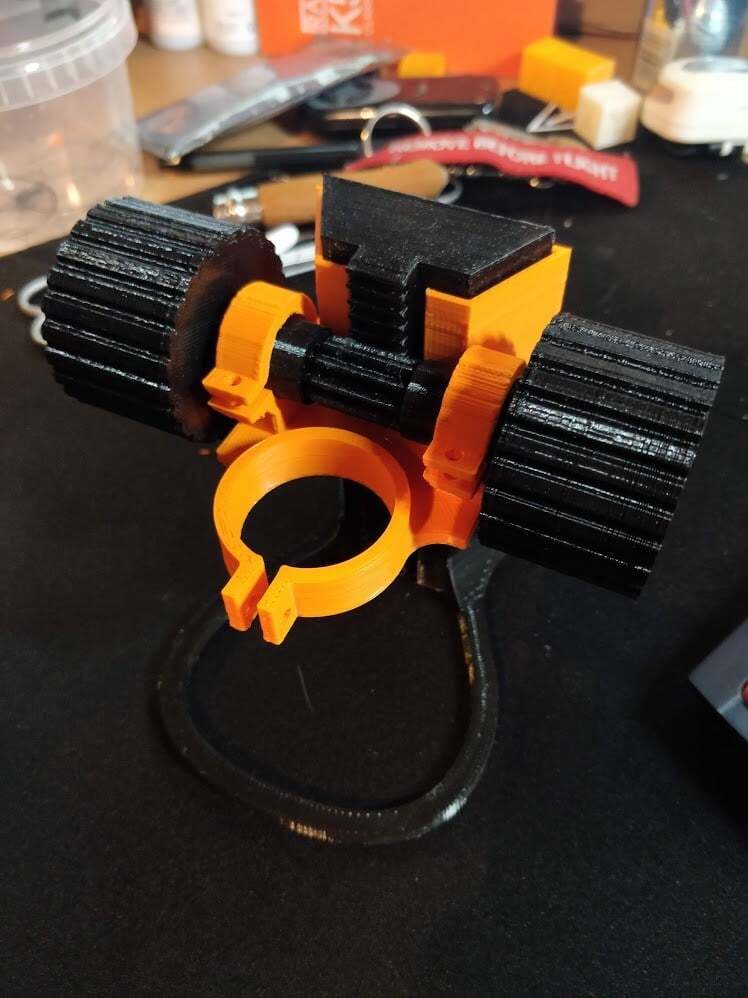 3D printable stable usb microscope stand・Cults