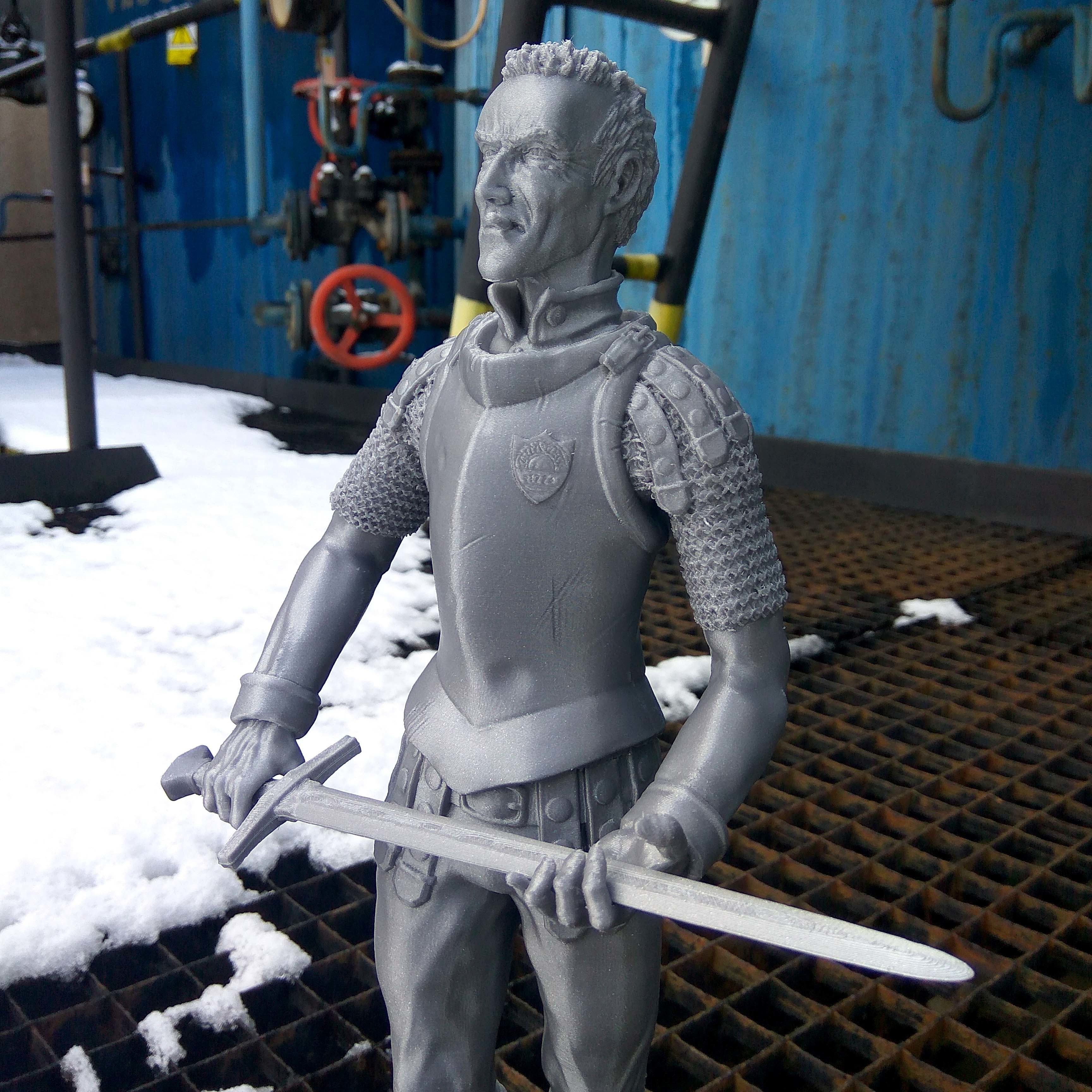 STL file Samuel Vimes - Discworld 🏙️ ・3D printer model to download・Cults