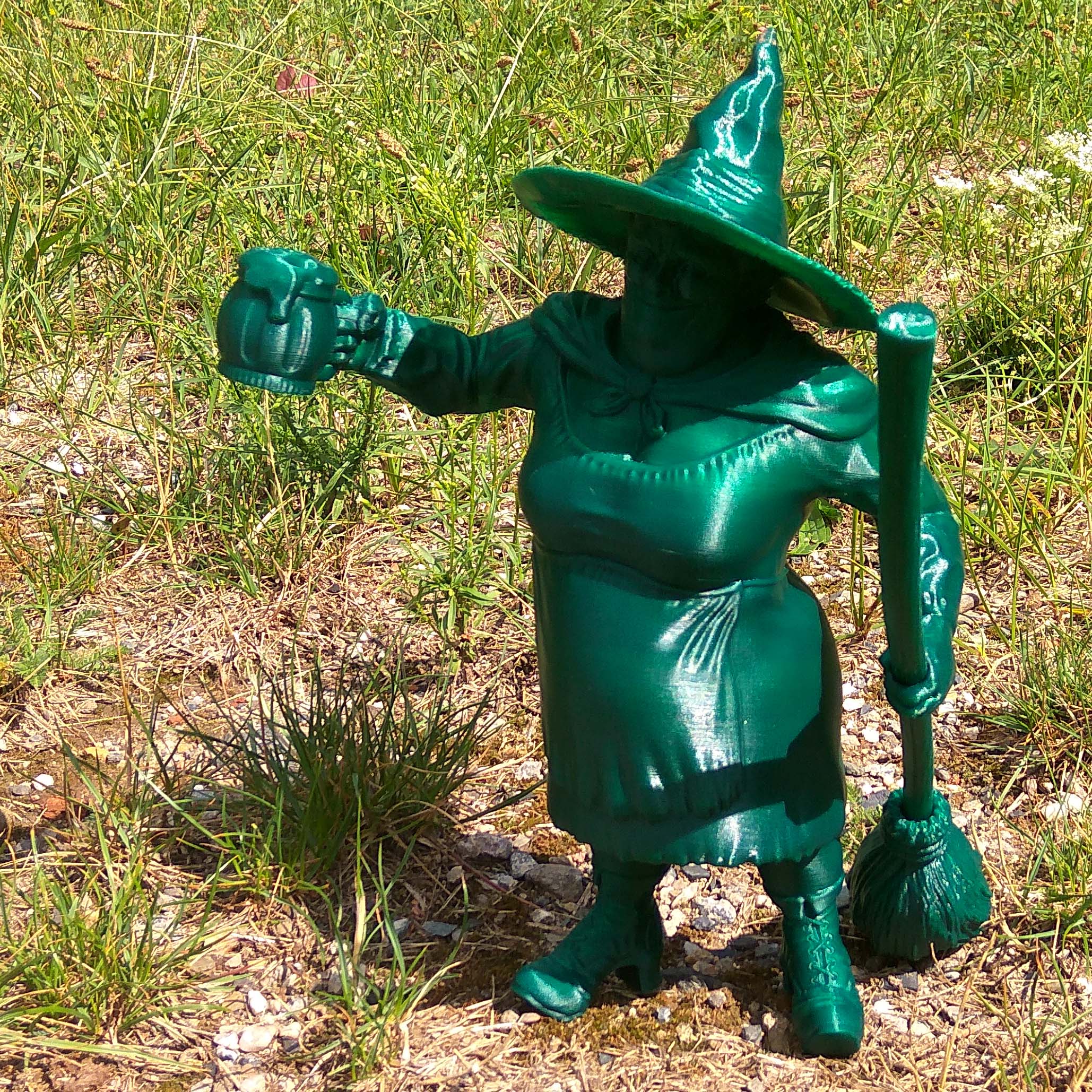 🪄 Nanny Ogg - Discworld・ STL File for ・Cults