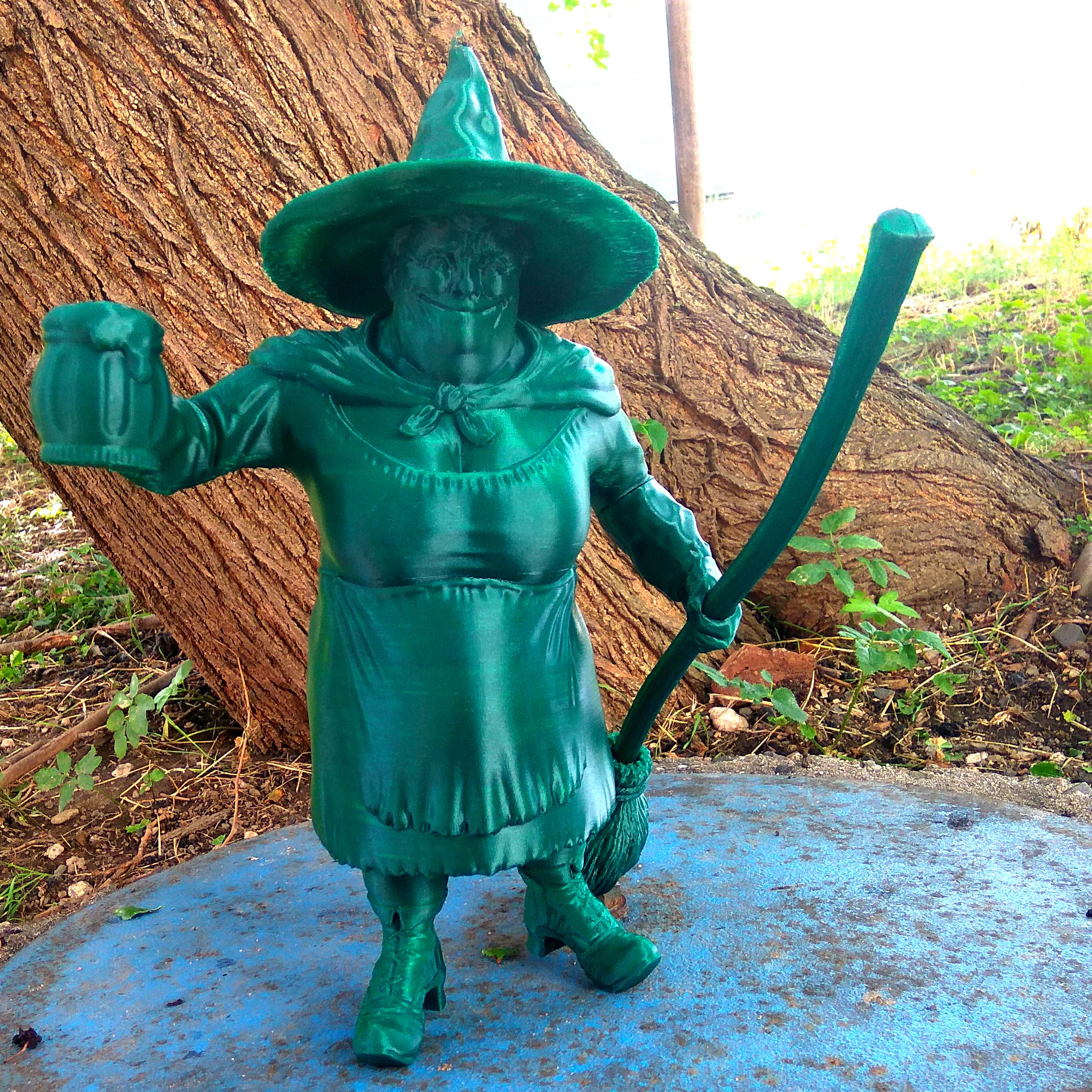 🪄 Nanny Ogg - Discworld・ STL File for ・Cults