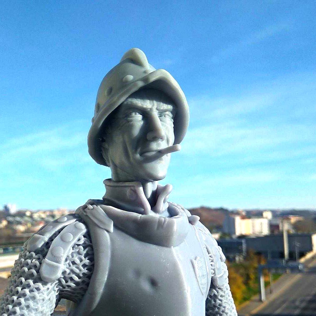 STL file Samuel Vimes - Discworld 🏙️ ・3D printer model to download・Cults