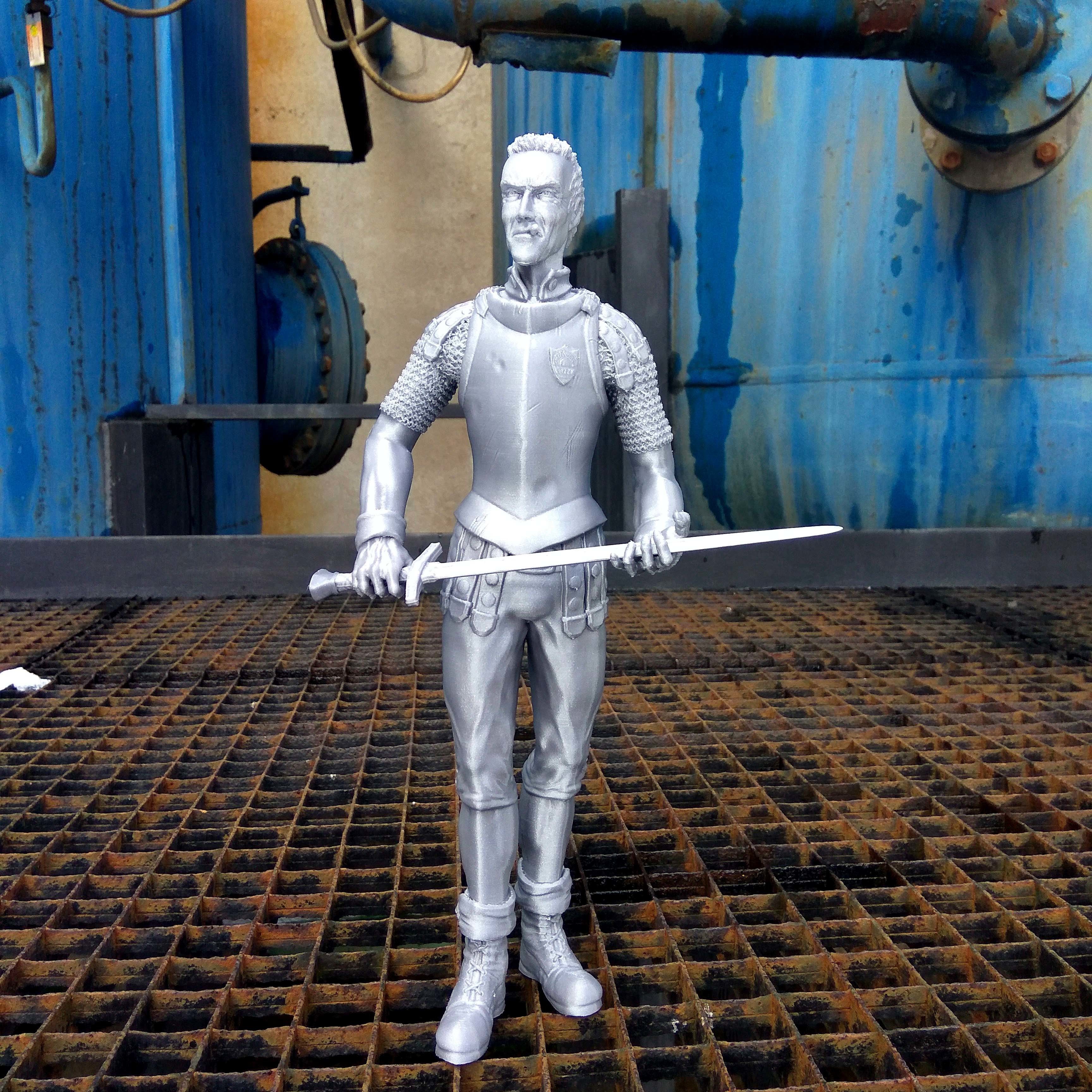 STL file Samuel Vimes - Discworld 🏙️ ・3D printer model to download・Cults