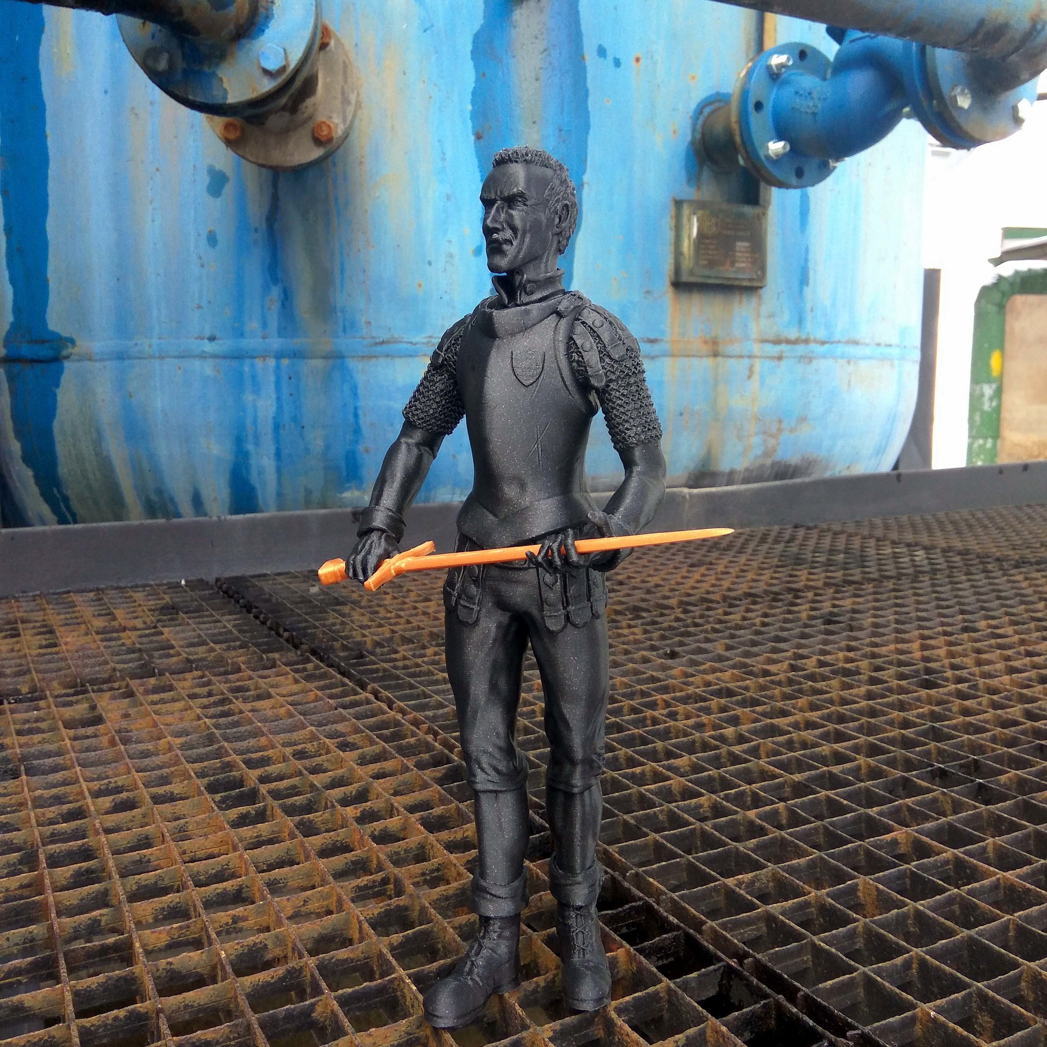 STL file Samuel Vimes - Discworld 🏙️ ・3D printer model to download・Cults