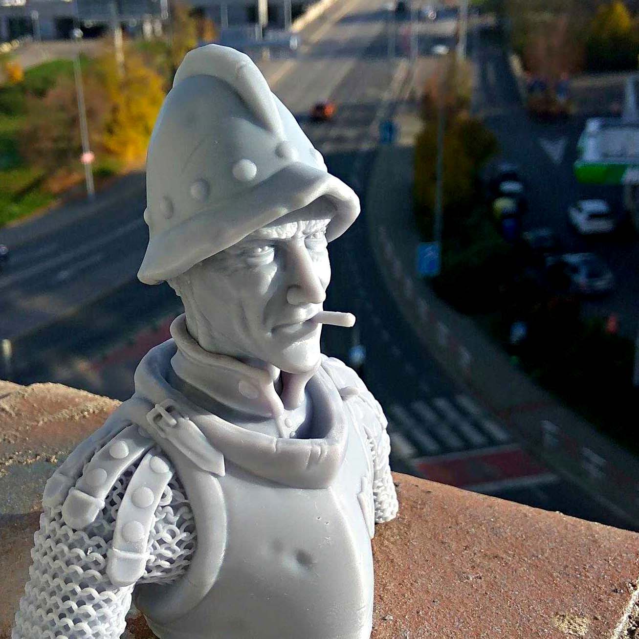 STL file Samuel Vimes - Discworld 🏙️ ・3D printer model to download・Cults